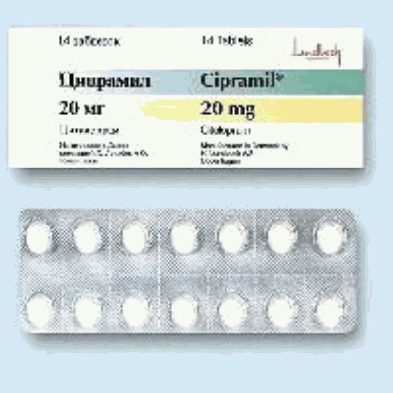 Cipramil 20 mgs 14 pilules achètent de l'antidépresseur, un inhibiteur ...